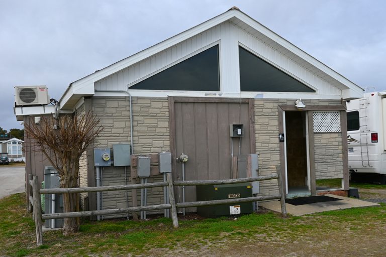 Comfort and Convenience: The Bath Houses of Apache Family Campground ...
